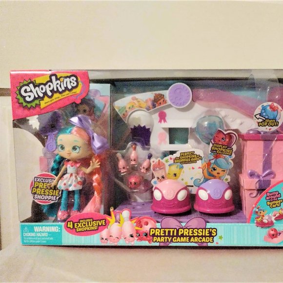 Toys | Shopkins Pretti Pressies Party Game Arcade New | Poshmark